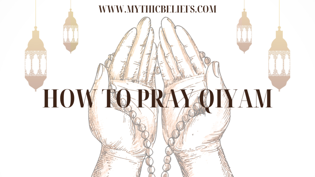 How to Pray Qiyam: A Simple Guide to Finding Peace in the Night ...