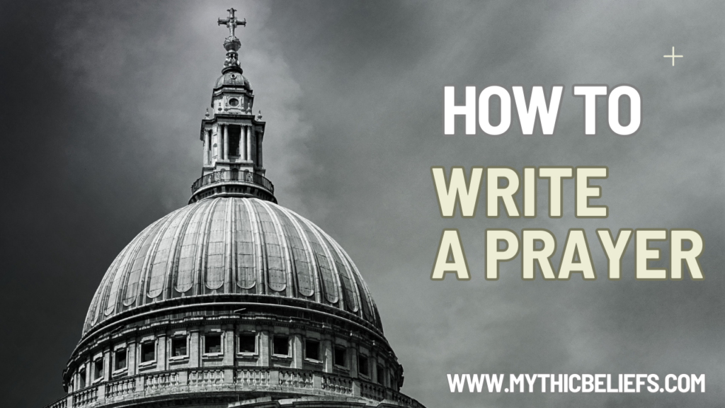 How to Write a Prayer: A Personal Guide to Finding Your Voice - Mythic ...