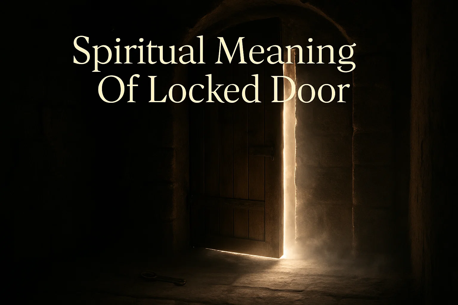 Locked Door Spiritual Meaning: More Than Just a Barrier - Mythic Beliefs